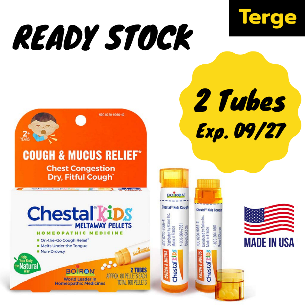 Jual Obat Batuk Anak Boiron Kids Cough & Mucus Relief 2 Tubes Melt ...