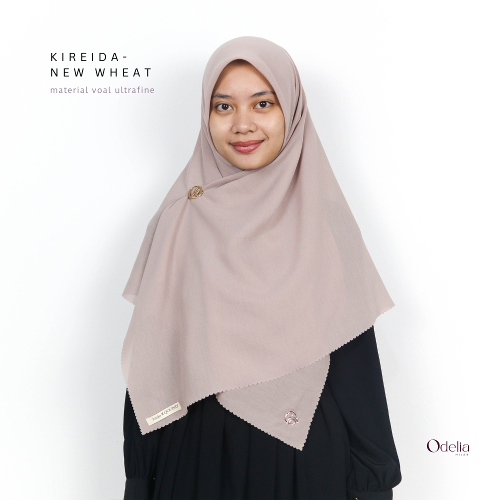 Jual KIREIDA VOAL ODELIA HIJAB X QOONIT ( HIJAB SEGIEMPAT ) | Shopee Indonesia