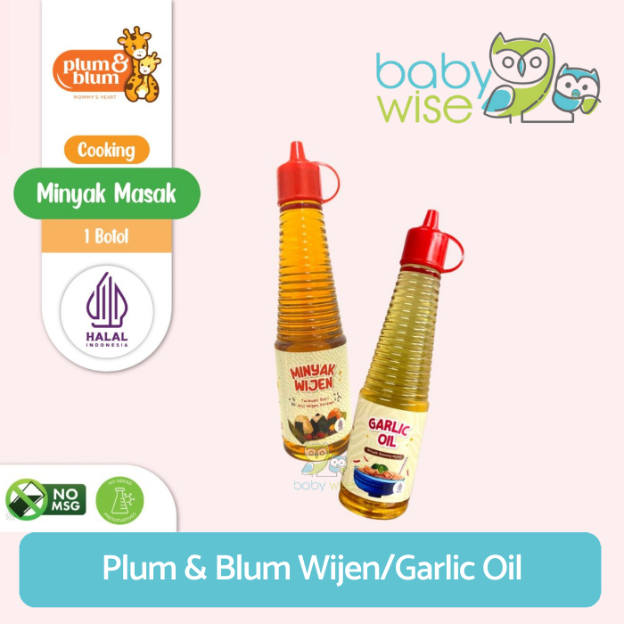 Jual Plum & Blum Wijen/Garlic Oil - Minyak MPASI BB Booster | Shopee ...
