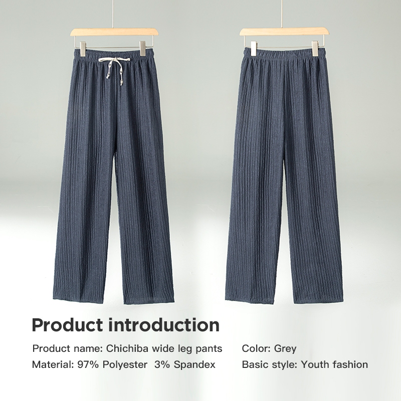 Jual Korean long pants celana kulot wanita kulot knit pants highwaist ...