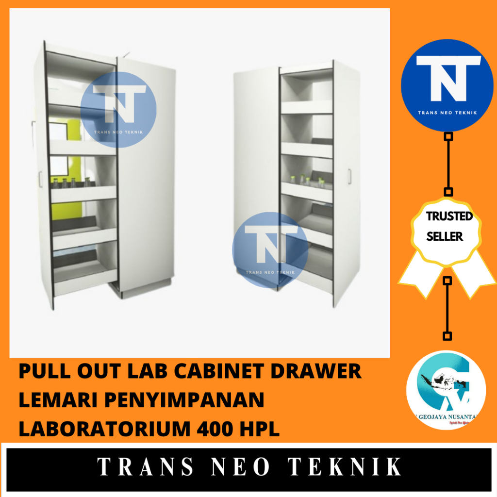Jual PULL OUT LAB CABINET DRAWER LEMARI PENYIMPANAN LABORATORIUM 400 ...