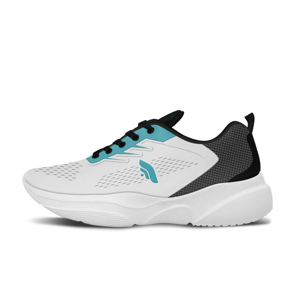 Jual sepatu pria sneakers FZTH SUKI PUTIH HITAM | Shopee Indonesia