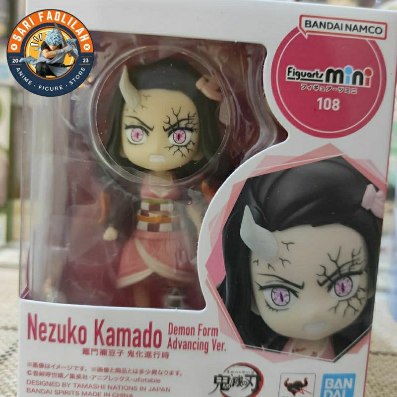 Jual Figuarts Mini 108 Nezuko Kamando Demon Form Advancing Ver ...