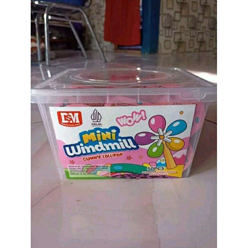 Jual Permen Mini Windmill / Permen Kipas jelly / Permen kincir | Shopee ...