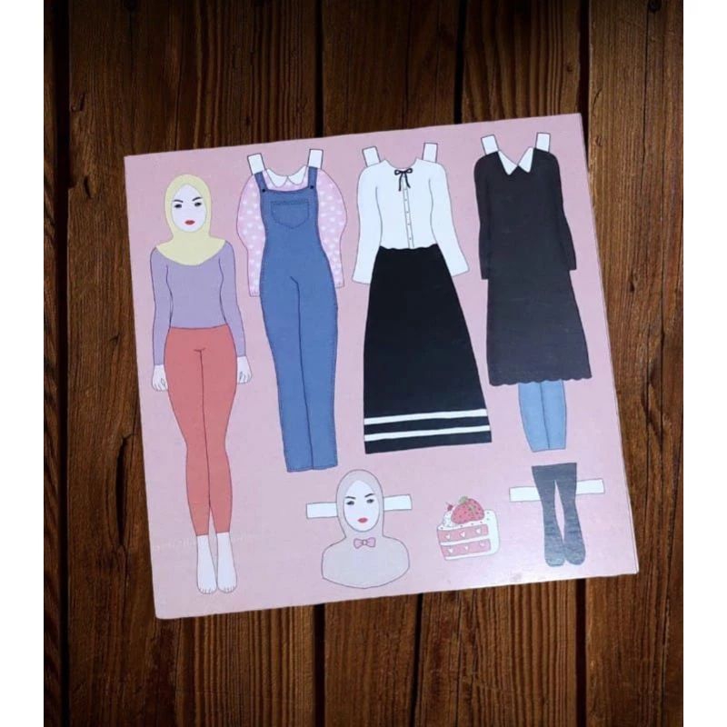 Jual KIYOWO BP BPAN//ORANG ORANGAN//PAPER DOLL//MAINAN KERTAS//MAINAN ...