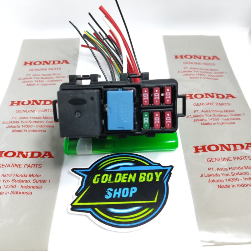Jual Box sekring full set relay com power switch honda fi new vario 125 ...