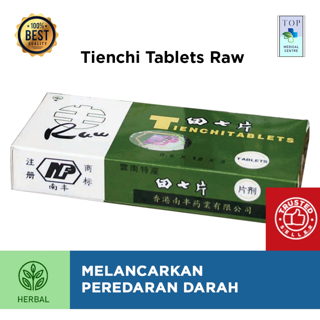Jual Tienchi Tablets Raw | Shopee Indonesia
