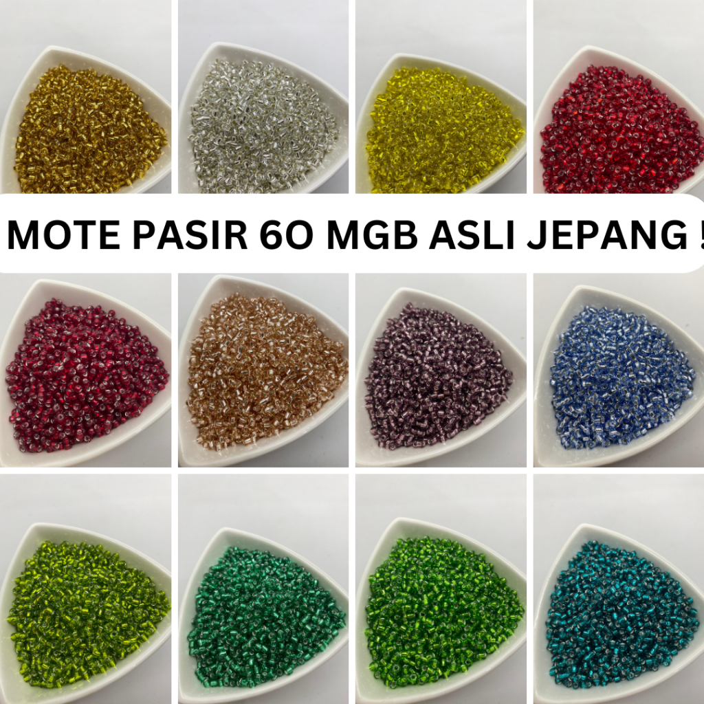 Jual Mote Payet Manik Pasir 6O MGB Asli Jepang per 15 gram | Shopee ...