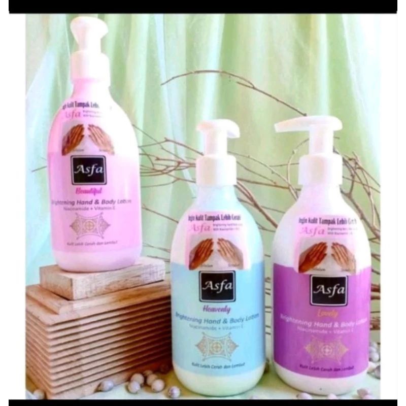 Jual ASFA Brightening Body Lotion with Niacinamide dan Vitamin E 300ml ...