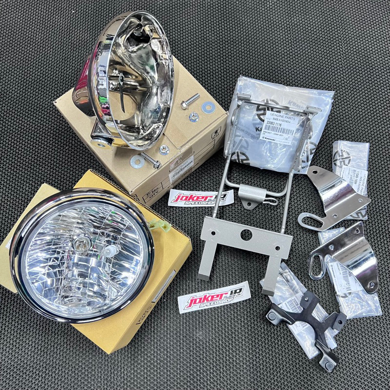 Jual LAMPU BULAT SET NINJA SS BRACKET SET LAMPU BULAT NINJA SA ORIGINAL ...
