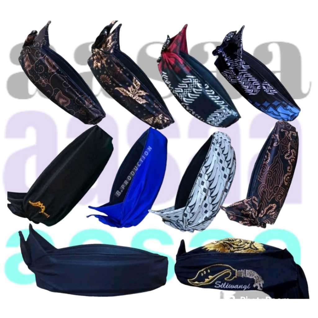 Jual IKET KEPALA SUNDA PRAKTIS / IKET KEPALA PRIA KEREN / IKET KEPALA ...