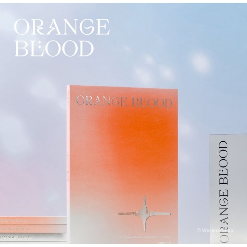 Jual OFFICIAL ENHYPEN ORANGE BLOOD ALBUM | Shopee Indonesia