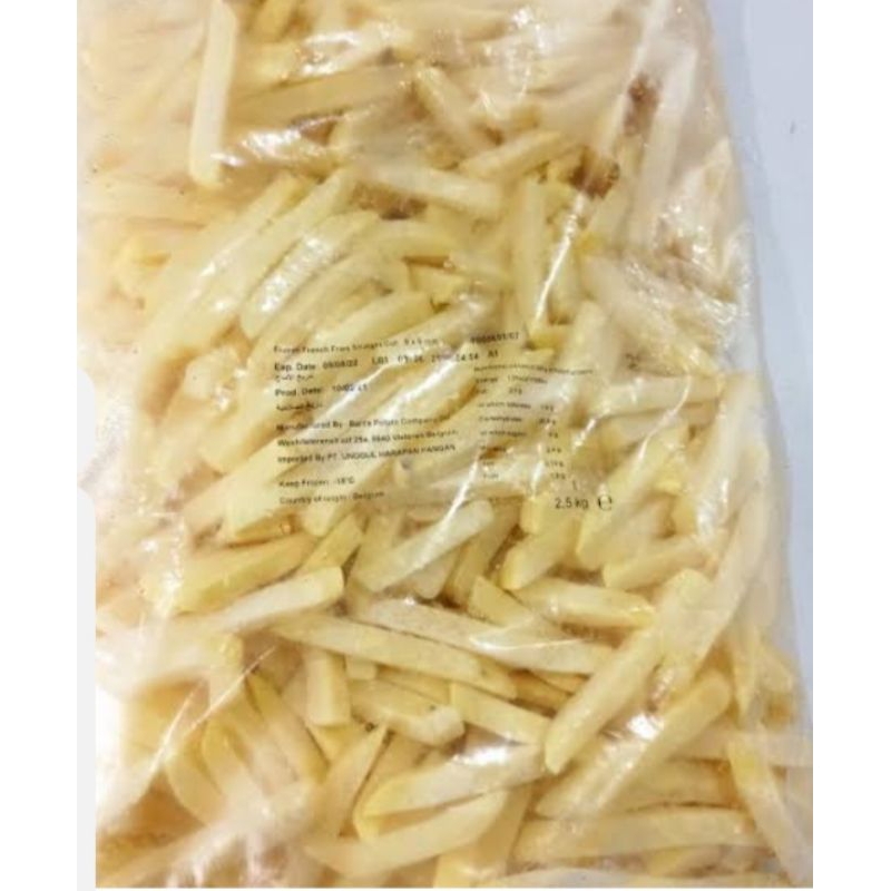 Jual SNOWVELLY STRAIGHT CUT 2KG Kentang goreng beku | Shopee Indonesia