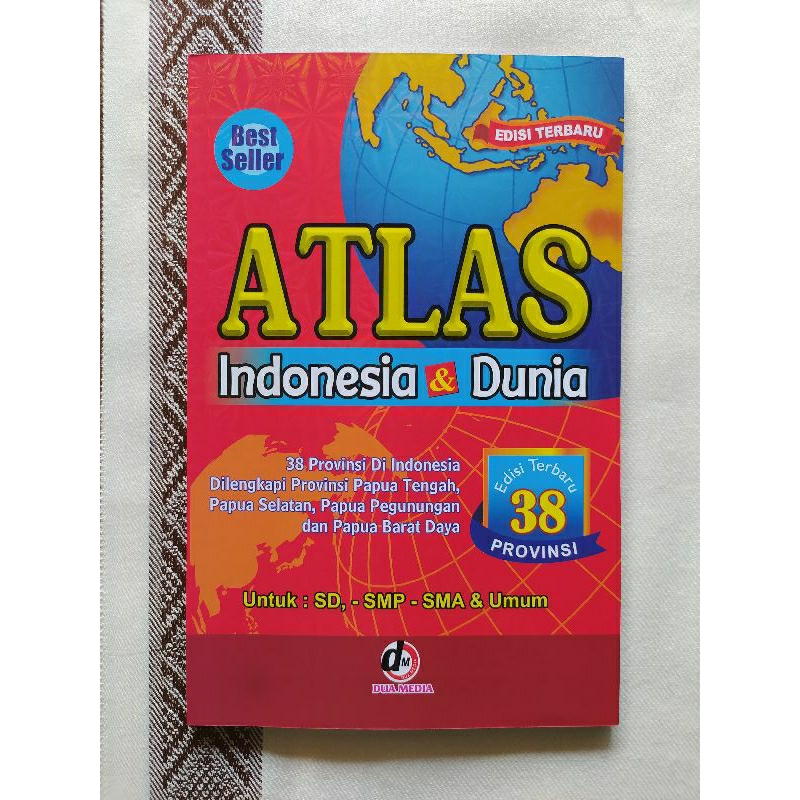 Jual Atlas Lengkap Indonesia dan Dunia edisi terbaru best seller ...