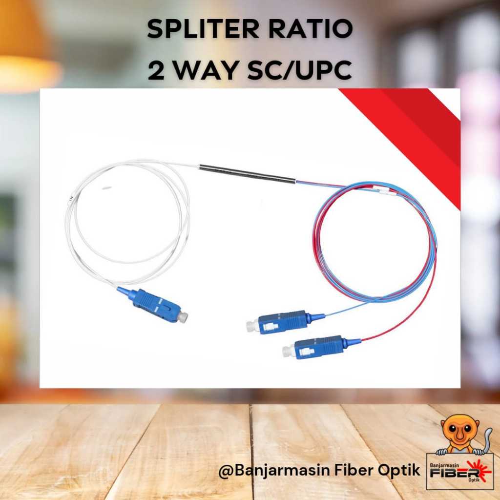 Jual Splitter ratio 2 way SC/UPC Per PACK isi2 | Shopee Indonesia