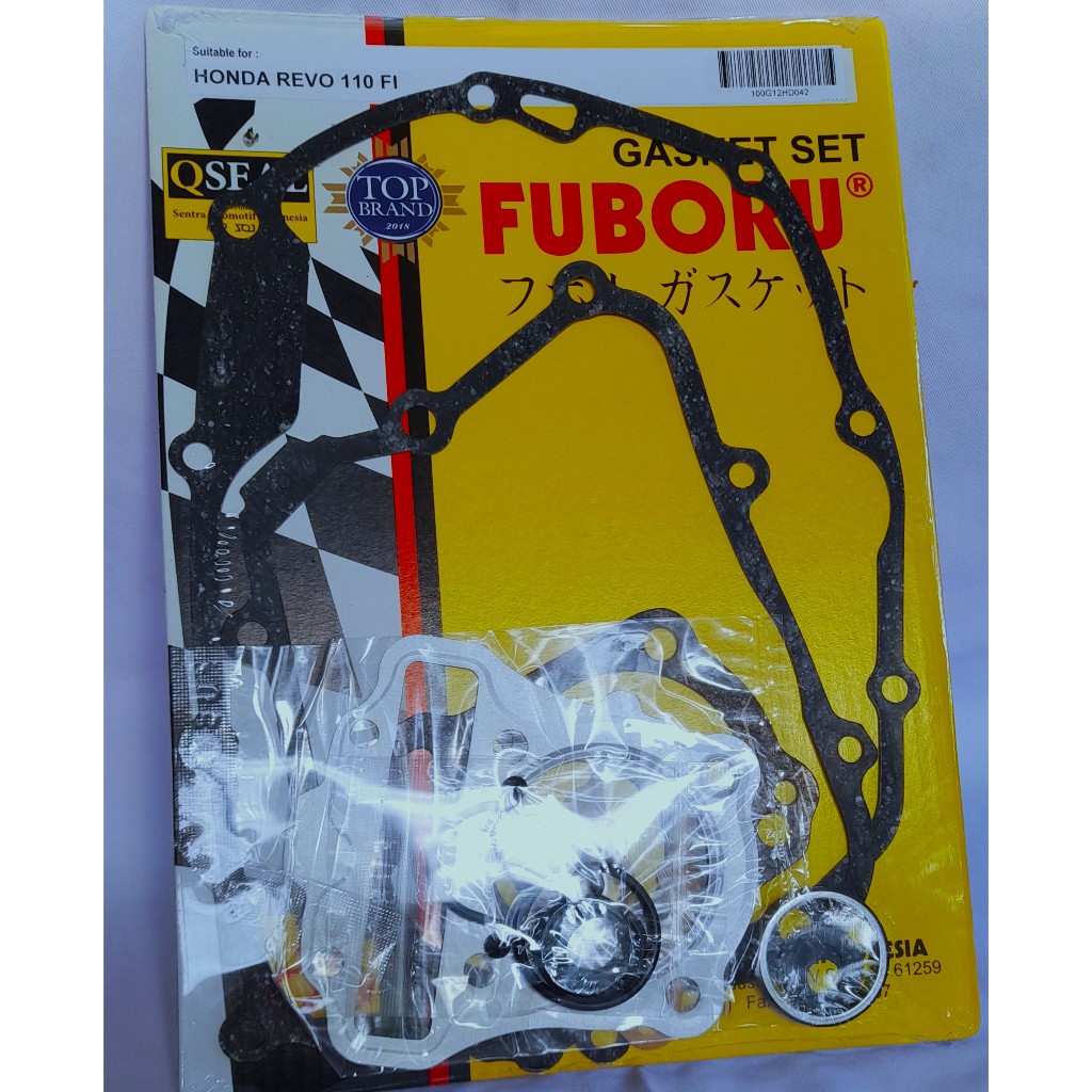 Jual PAKING HONDA REVO 110 FI FULL SET ORIGINAL FUBORU | Shopee Indonesia