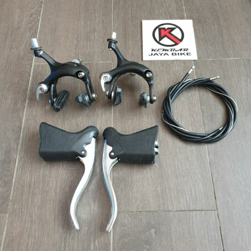 Jual Rem Ubrake Double Pivot + Brake Lever Roadbike | Shopee Indonesia