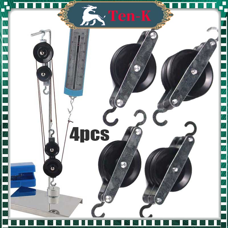 Jual Katrol 2 Roda Katrol Praktikum Fisika 2 Roda Katrol Bergerak Tetap ...