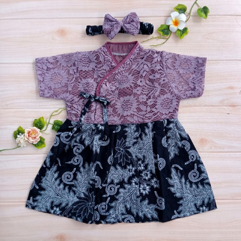 Jual Hanbok Anak Kekinian / Hanbok Batik Bayi / Hanbok Brokat warna ...