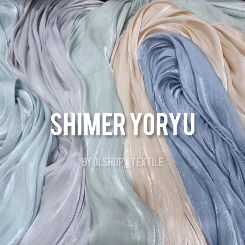 Jual Kain Shimmer Yoryu High Quality | Shimmer Silk PREMIUM | Yoryu ...