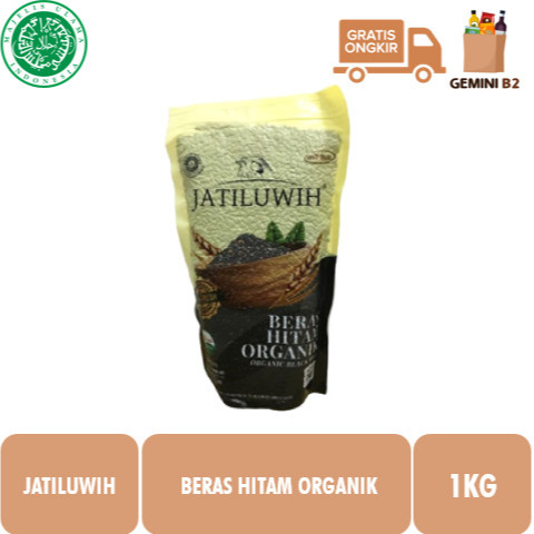 Jual Beras Hitam Organik Jati Luwih 1KG | Shopee Indonesia
