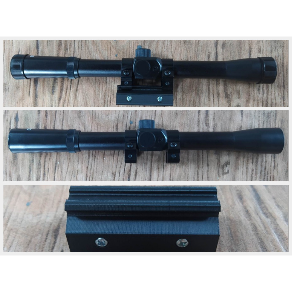 Jual Scope Bushnell 4x20 + Converter Sengin 11mm ke Ersop 22mm 3D Print ...