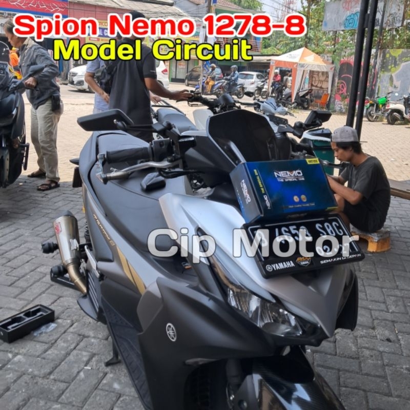 Jual Spion Nemo Universal Kaca Cembung Tipe 1278-8 | Shopee Indonesia