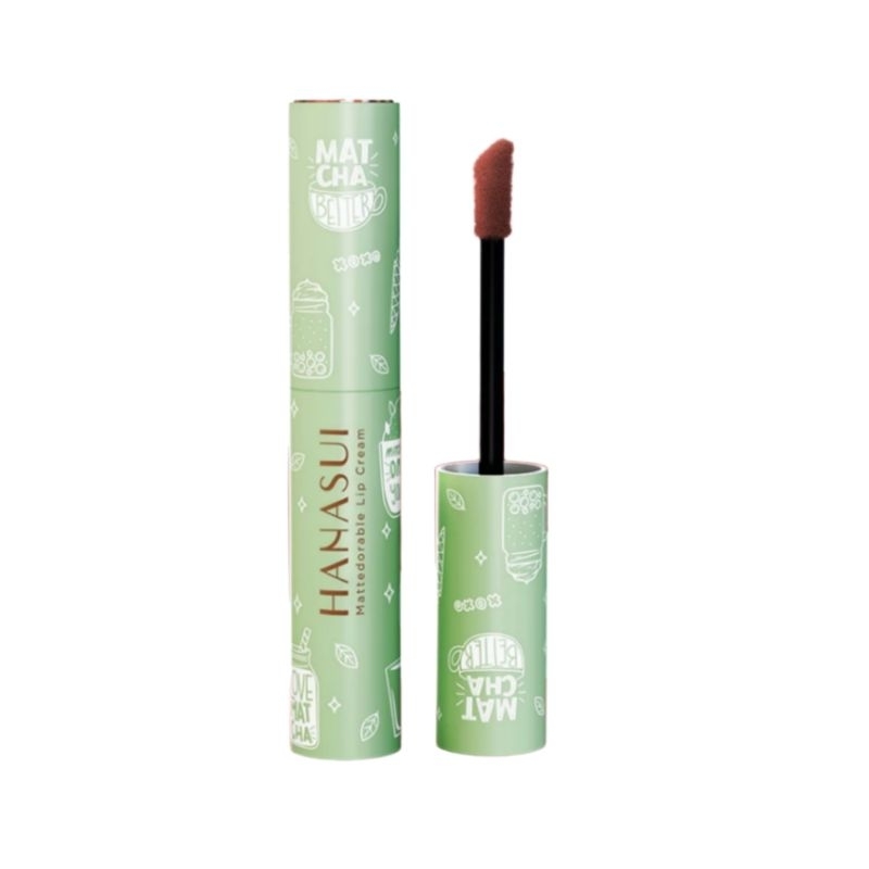 Jual HANASUI Mattedorable Lip Cream Matcha Latte Edition 4g | Shopee ...
