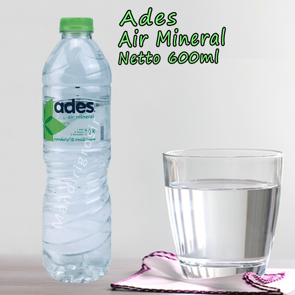 Jual Air Mineral * Ades * Minuman Kemasan Botol * Air Minum | Shopee Indonesia