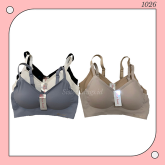 Jual SISTERHOOD 1026 BRA SEAMLESS BUSA SEDANG TANPA KAWAT | Shopee ...