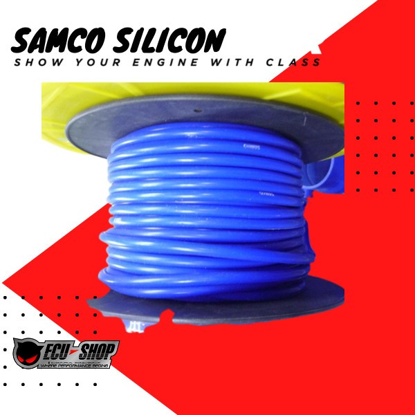 Jual Selang Samco Silicone Hose Biru Universal 3mm, 4mm, 5mm, 6mm, 8mm ...