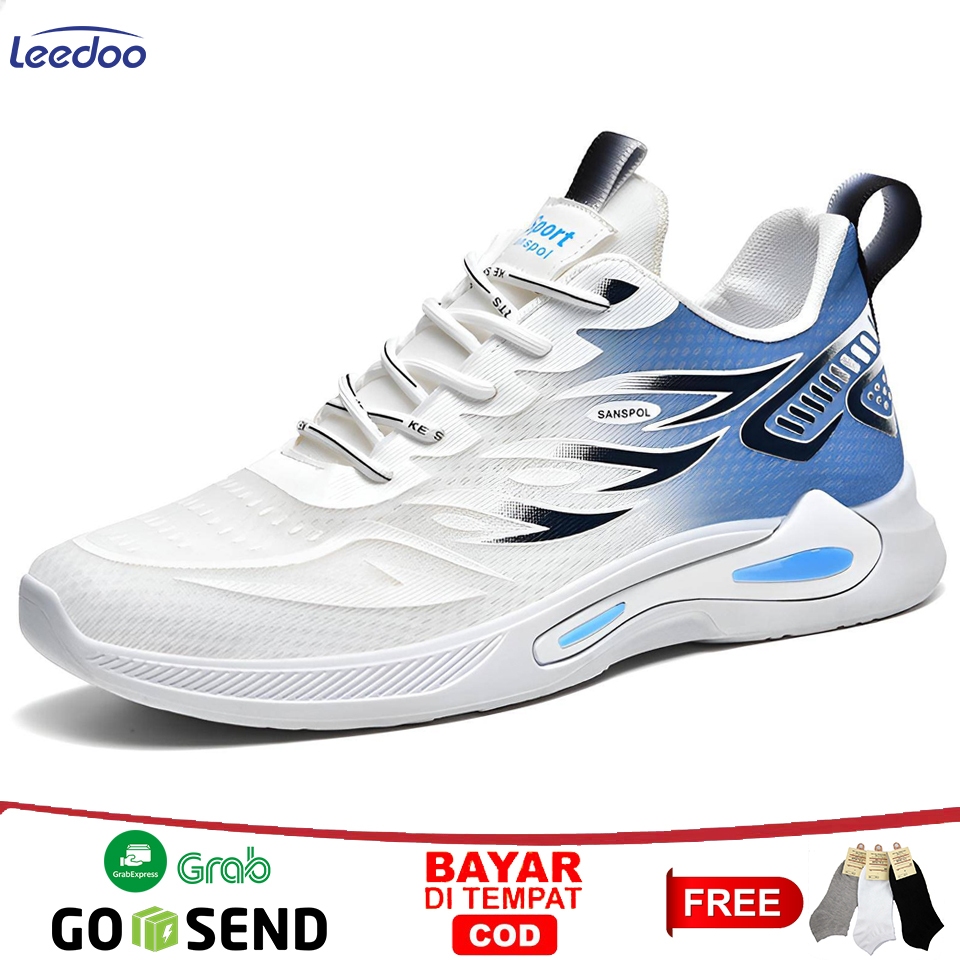 Jual Leedoo Sepatu Olahraga Pria Sneakers Cowok Lari Outdoor Sepatu Pria Casual Sport Shoes ...