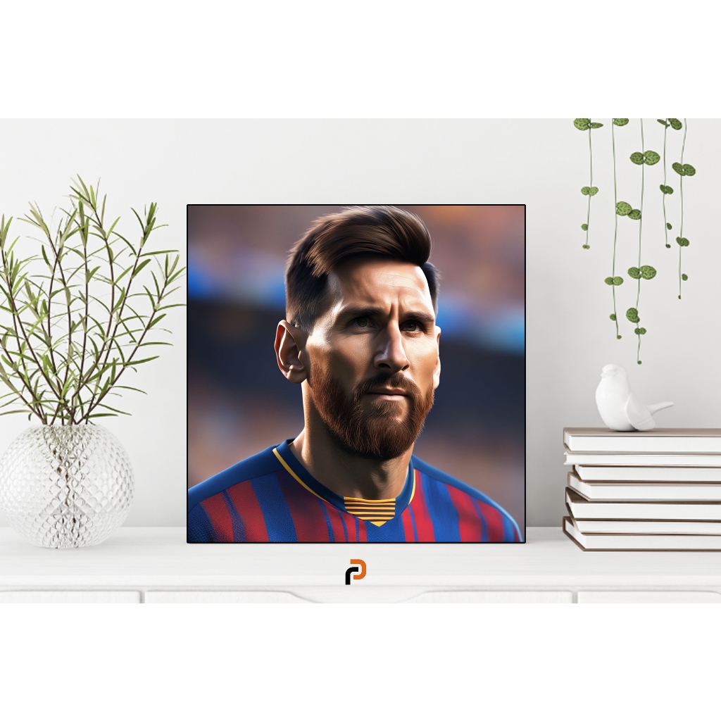 Jual Poster Sepak Bola Messi 7 Termasuk Frame Pictbox Siap Pasang ...