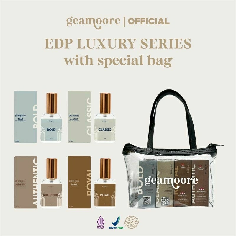 Jual Geamoore EDP LUXURY Parfume isi 4 varian | Shopee Indonesia