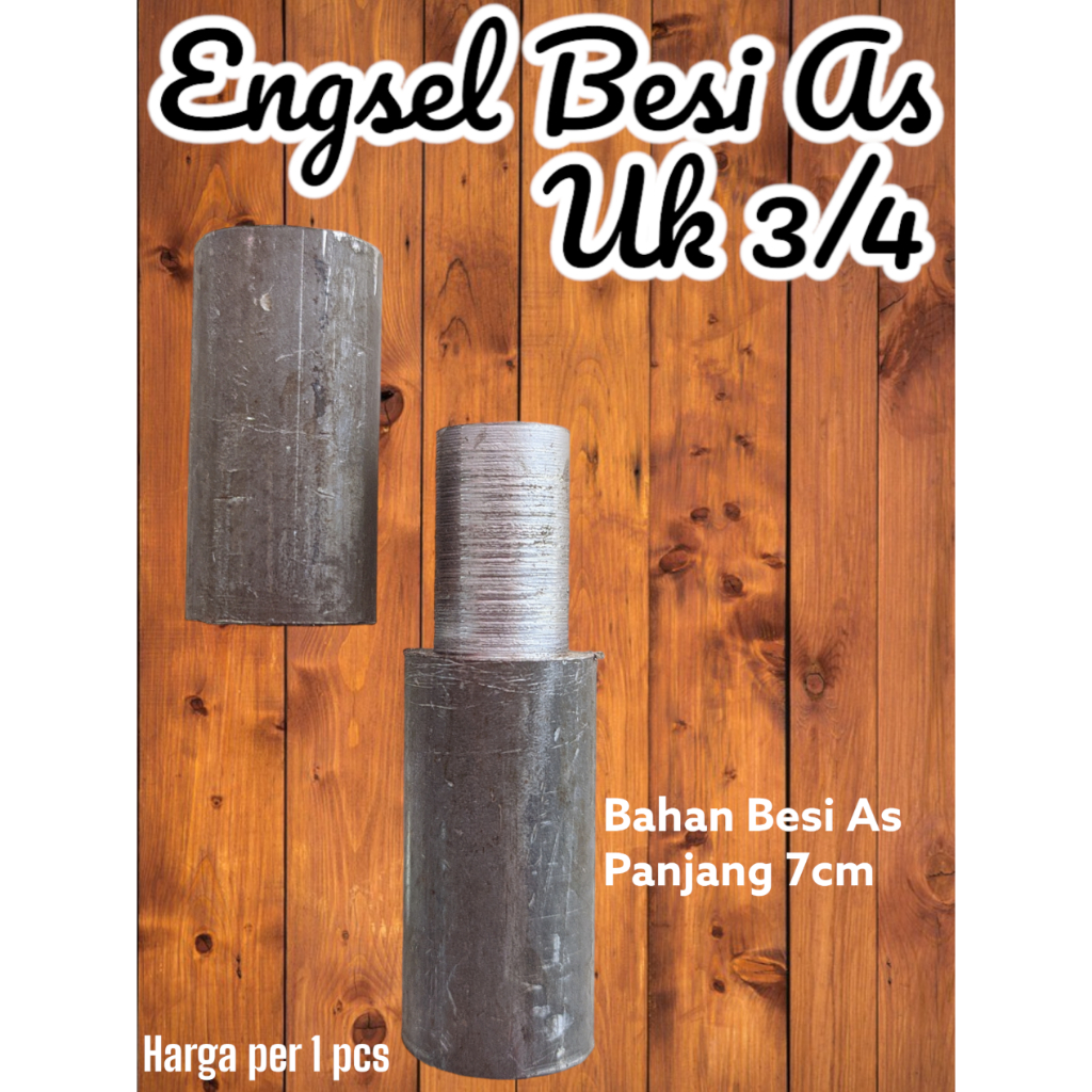 Jual ENGSEL BESI AS 3/4 INC UNTUK PAGAR,PINTU GERBANG DLL | Shopee ...