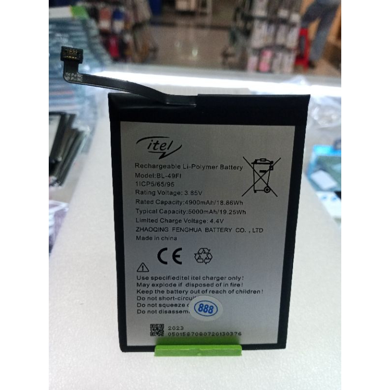 Jual BATERAI ITEL VISION 1 PRO L6502 BL 49FI 49 FI L6505 ORIGINAL | Shopee Indonesia