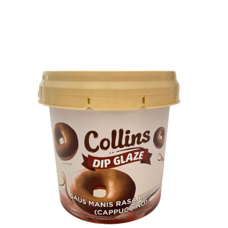 Jual COLLINS DIP GLAZE CAPPUCCINO 1KG | Shopee Indonesia