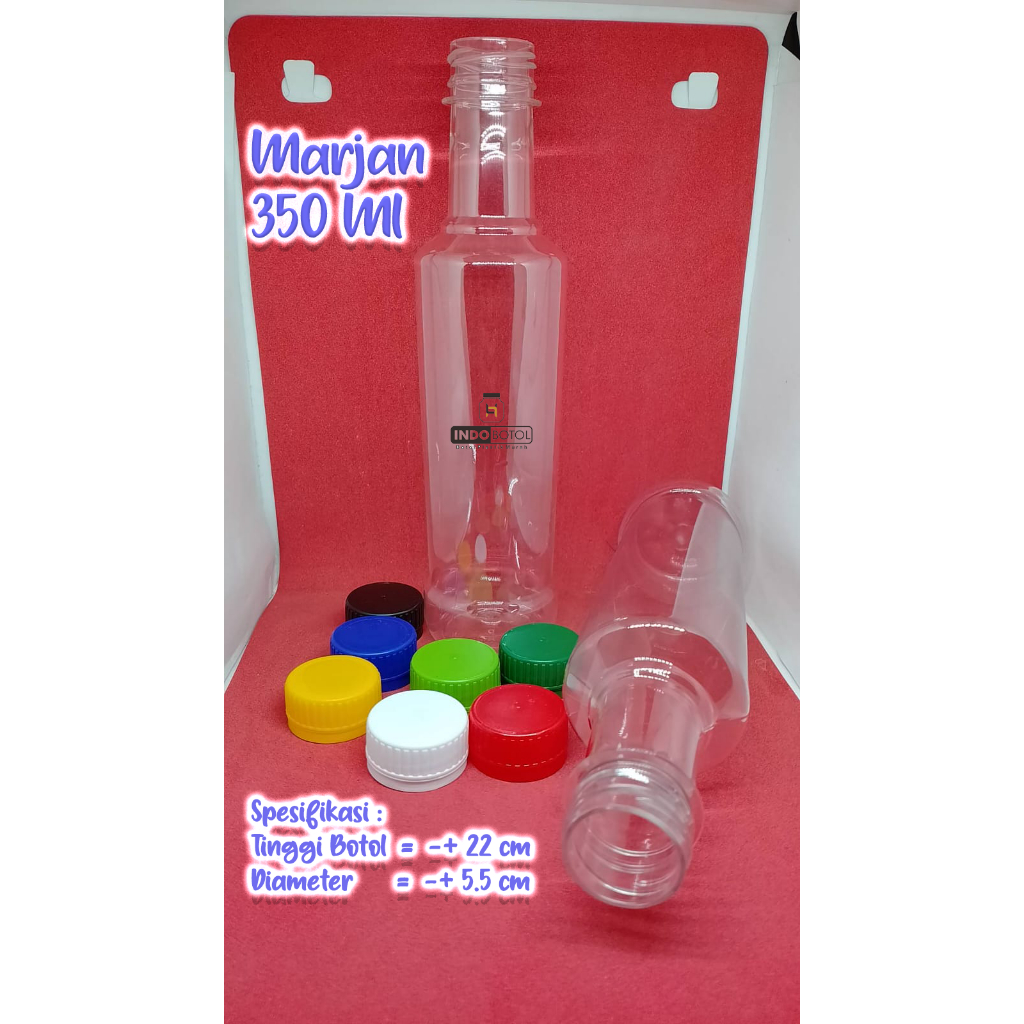 Jual Botol Marjan 350 ml - isi 100 pcs / botol Syrup dll | Shopee Indonesia