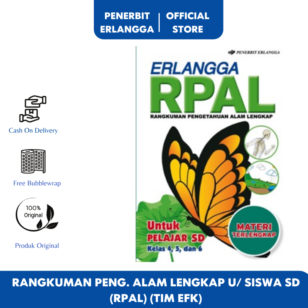 Jual [Erlangga Official] Rangkuman Peng Alam Lengkap (Rpal) | Shopee Indonesia