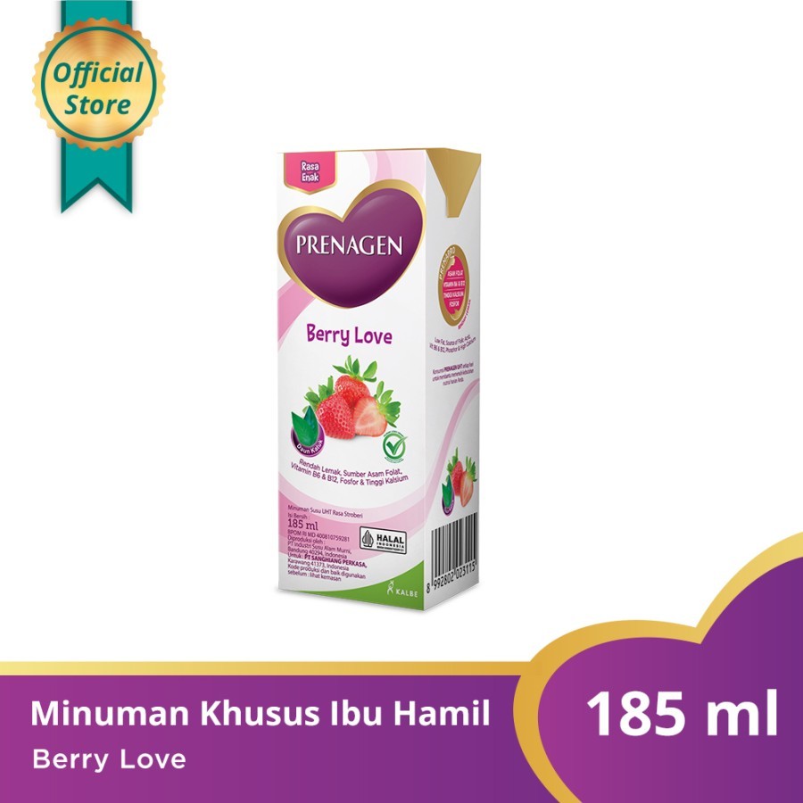 Jual Prenagen Mommy UHT Berry Love 185 ml Susu Nutrisi Kehamilan Ready to Drink | Shopee Indonesia