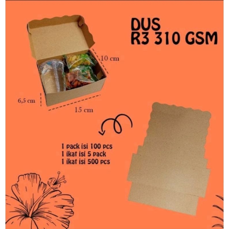 Jual Box kue 14x10 kraf 100pc | Shopee Indonesia