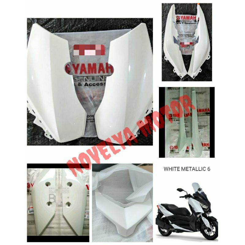 Jual FULL SET HALUS COVER BODY XMAX X MAX PUTIH VARIAN NON BEGEL ATAU ...