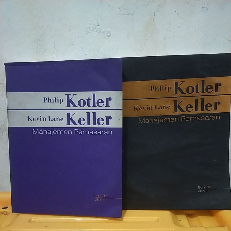 Jual Buku manajemen pemasaran 1 & 2 edisi 13 set kotler keller | Shopee ...