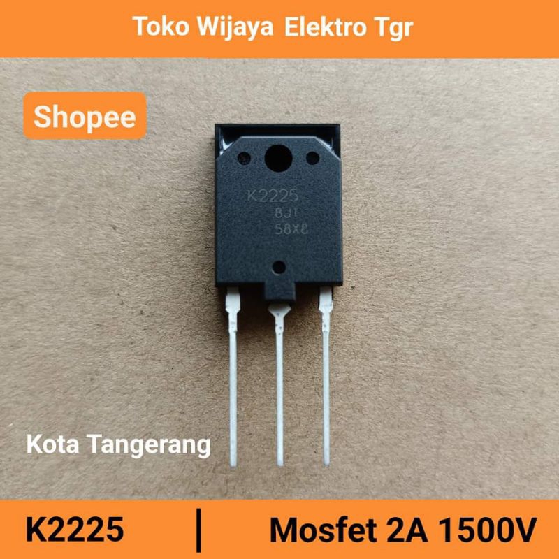Jual Mesin Las Sparepart | K2225 Mosfet 2A 1500V | Shopee Indonesia