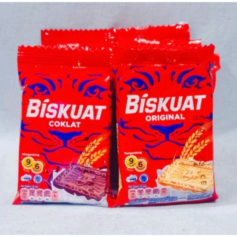 Jual [READY] Biskuat biskuit susu 1 renceng isi 10 besar dan isi 20 ...
