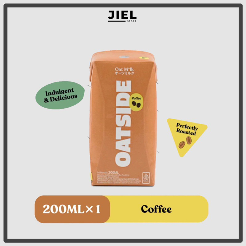 Jual OATSIDE MINI STRAW - Oat Milk Coffee 200 ML | Shopee Indonesia