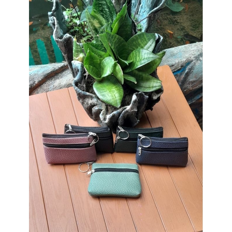 Jual Dompet Wanita Mini koin bahan papirut kulit jeruk, Dompet mini ...