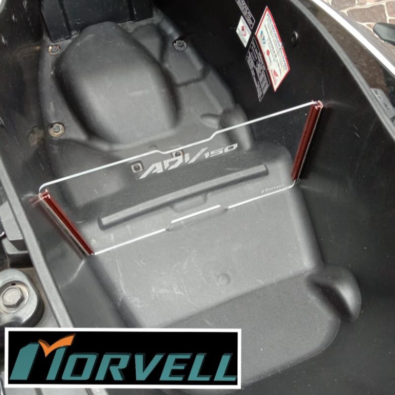 Jual honda adv 150 160 partisi bagasi sekat pembatas karpet bagasi atau ...