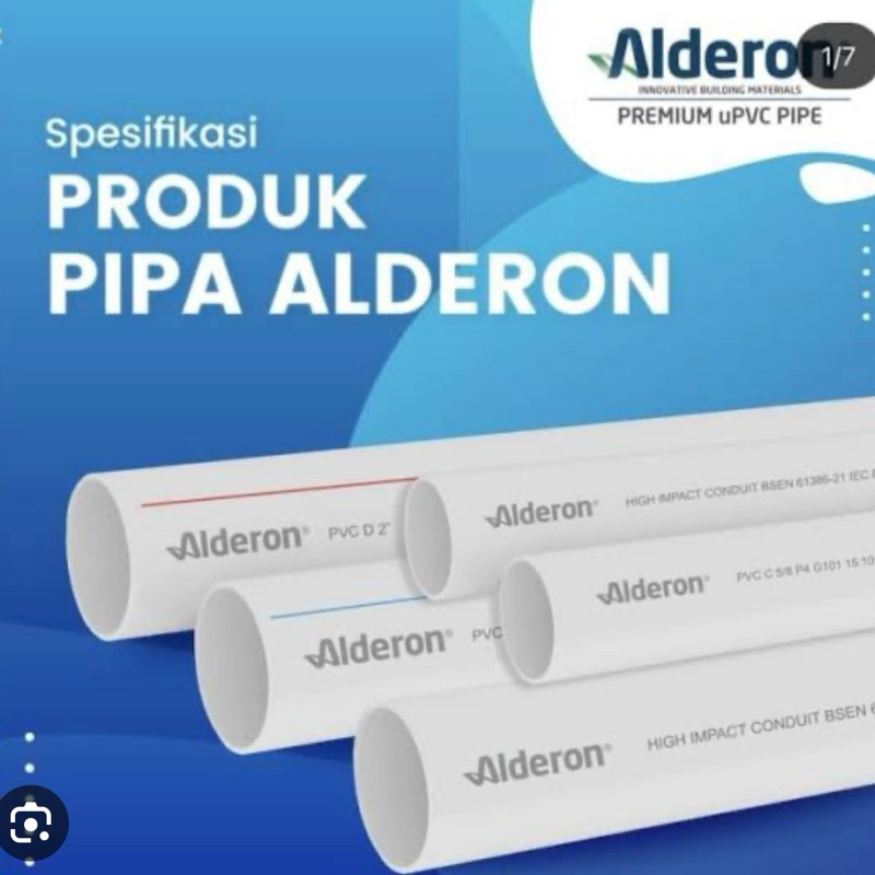 Jual PIPA ALDERON AW 3/4 inch pvc warna putih standar 4 METER | Shopee ...