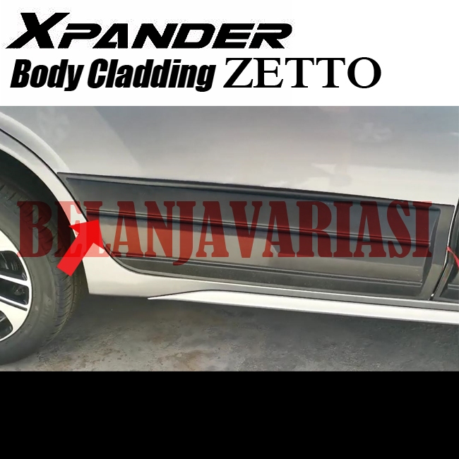 Jual Body Cladding Xpander Side Body Samping Zetto | Shopee Indonesia